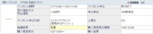バルコス（7790）のIPO（新規上場）抽選結果と公募価格！ ｜ IPO初値予想主観 IPOゲッターの投資日記